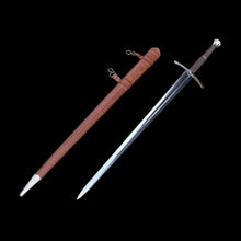 SWM-1008 Swordier Damascus Steel Ring Guard European Longsword ...