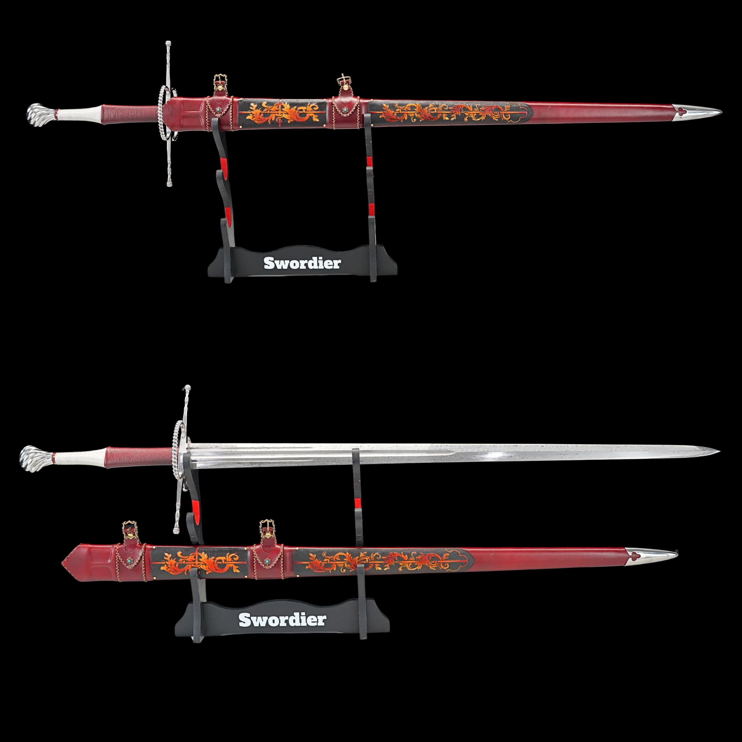SWMZ-1017 Swordier Type XXa Medieval Longsword – Pattern Welded War Sw ...