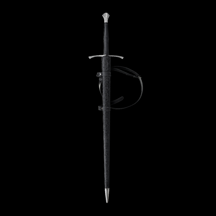 SWM-1038 Swordier Type XXa Longsword – "Floral Themed" Fishtail Pommel ...